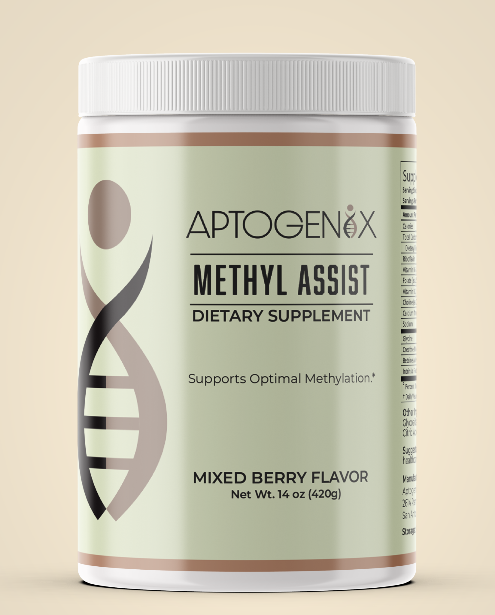 Methyl Assist - Product Sheet - Aptogenix