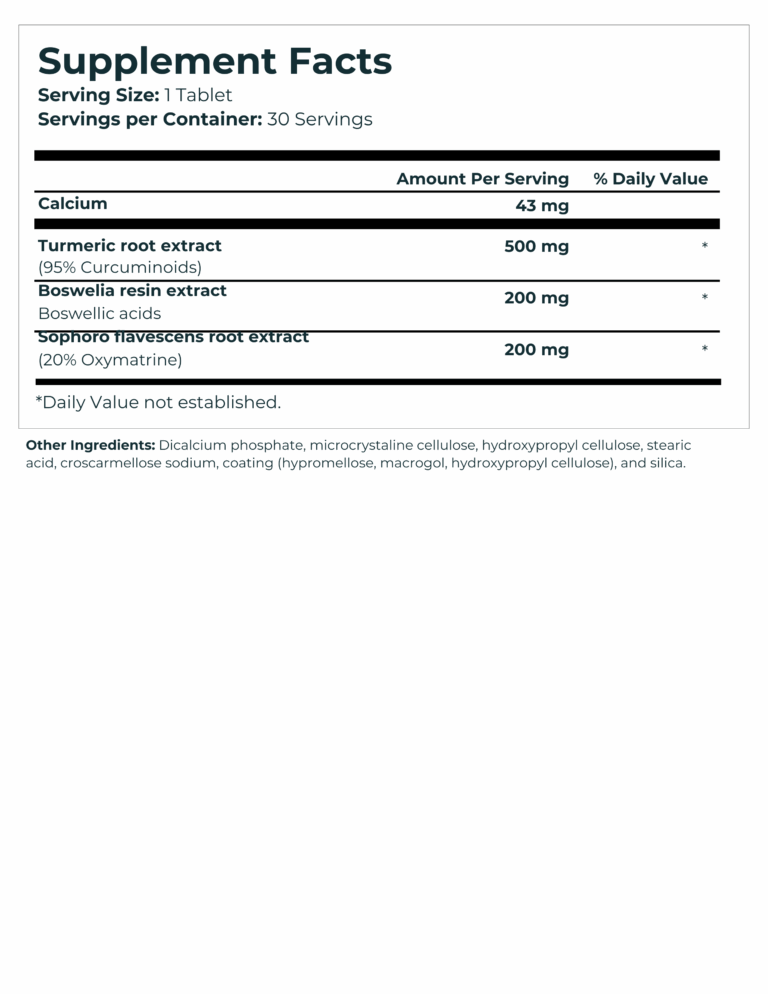 Inflam Assist - Product Sheet - Duplicate - Aptogenix
